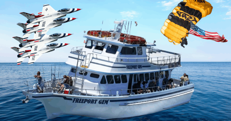 Avoid the Crowds—See the Jones Beach Air Show from the Water - Freeport Charter Boats